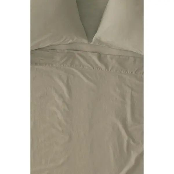 PACT Organic Room Service Sateen Pillowcase 2-pack - Spray Green