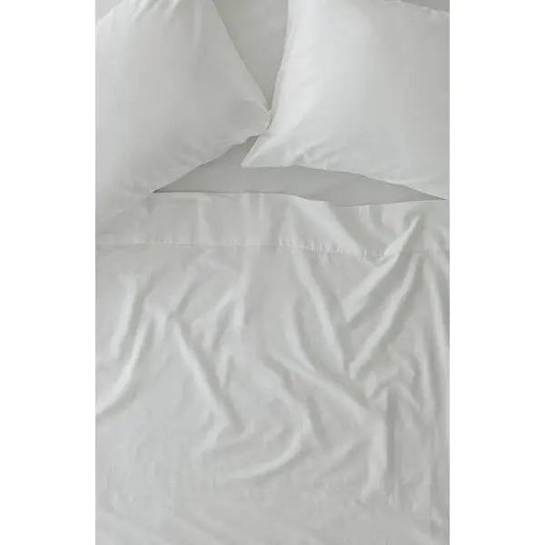 PACT Organic Room Service Sateen Pillowcase 2-pack - White