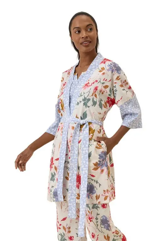 PACT Organic Staycation Short Robe