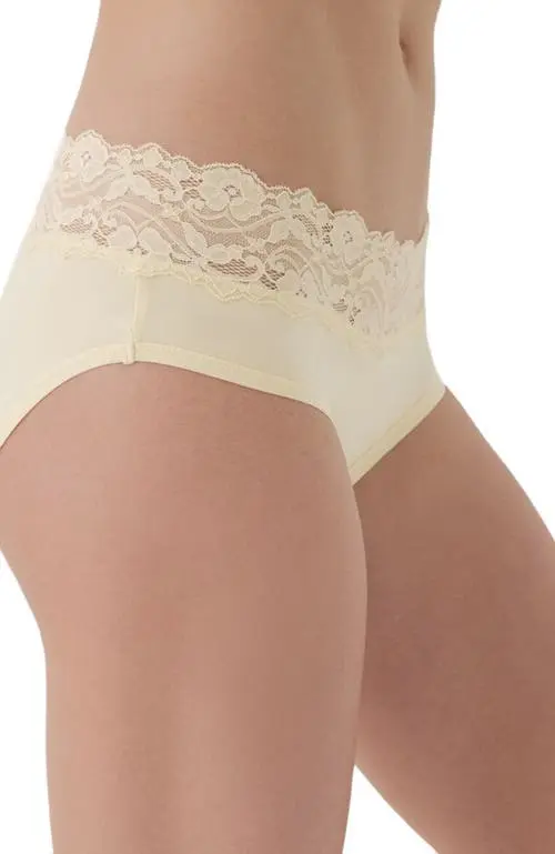 PACT Organic Cotton Lace Waist Brief 3-pack - Island Vibes
