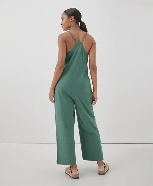 PACT Organic Cotton Cool-stretch Lounge Jumpsuit