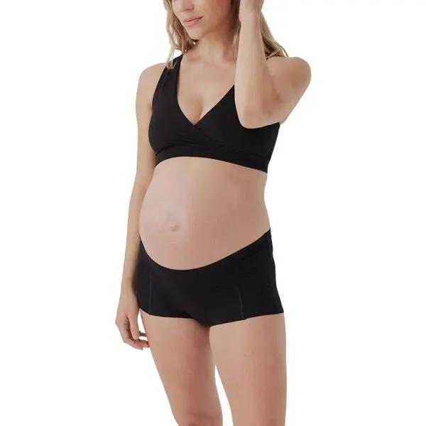 PACT Organic Cotton Maternity Foldover Brief 4-pack - Everyday Basics