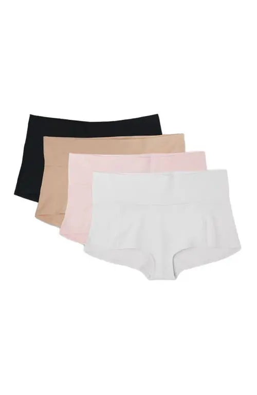PACT Organic Cotton Maternity Foldover Brief 4-pack