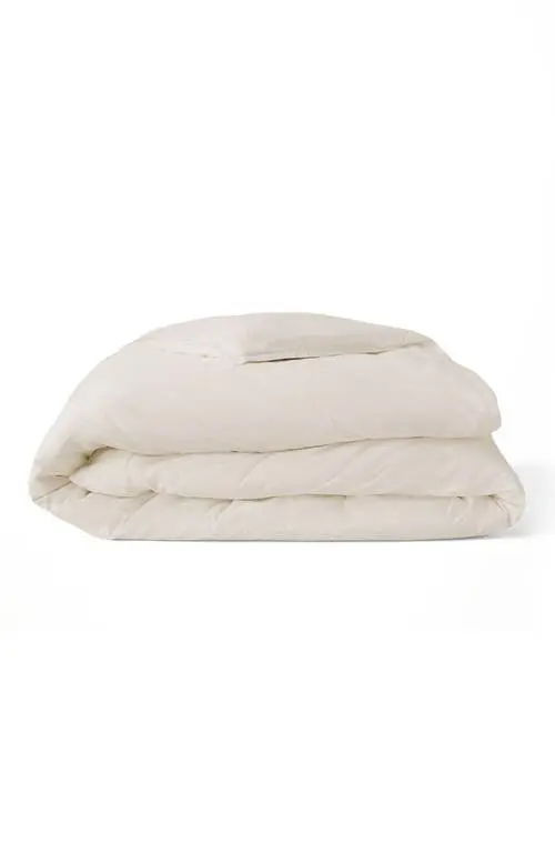 PACT Organic Room Service Sateen Duvet Cover - Bone