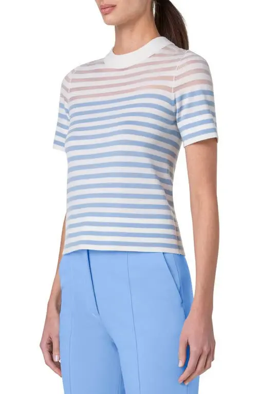 Akris Kodak Stripe Sweater