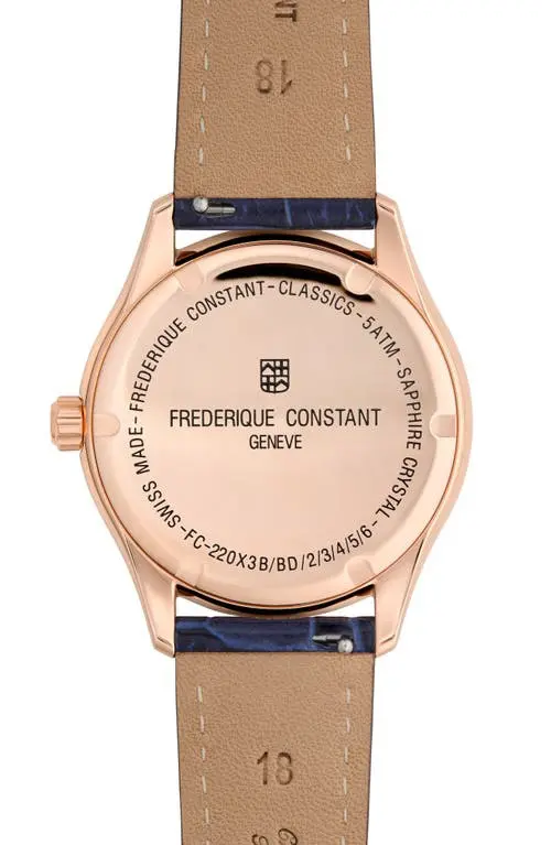 FREDERIQUE CONSTANT Classic Diamond Strap Watch