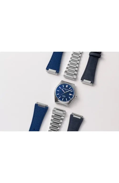 FREDERIQUE CONSTANT Highlife Automatic Cosc Strap Watch - Silver-tone