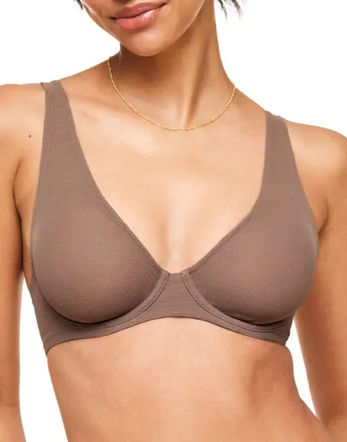 ADORE ME Ivy Unlined Triangle Bra - Medium Beige