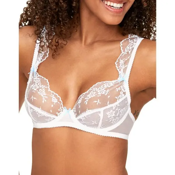 ADORE ME Clera Unlined Demi Bra - White