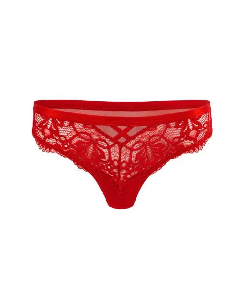ADORE ME Diara Hipster Panties - Bright Red