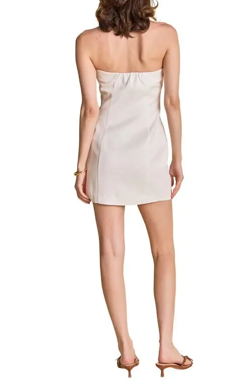Endless Rose Strapless Mini Dress - White