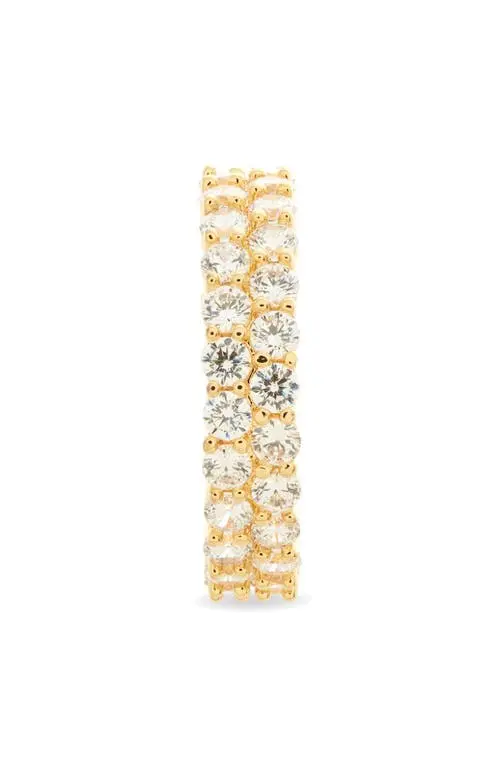 Nordstrom Cubic Zirconia Eternity Ring - Clear- Gold