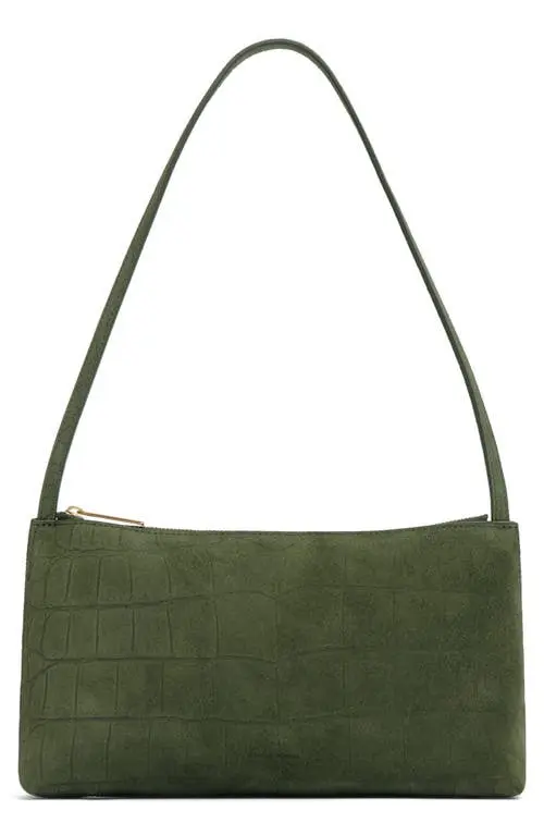 MANSUR GAVRIEL Gaia Leather Shoulder Bag - Moss