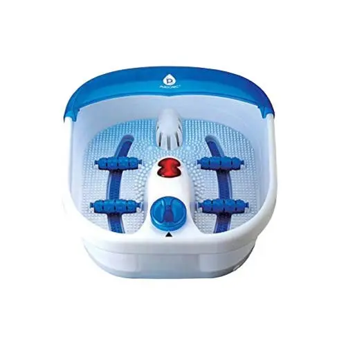 PURSONIC Foot Spa Massager With Tea Tree Oil Foot Salt Scrub - Blue