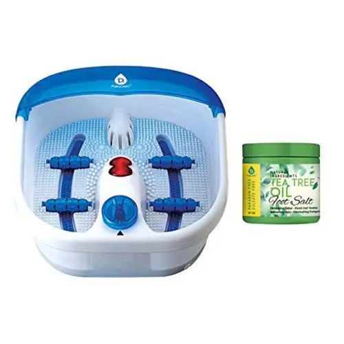 PURSONIC Foot Spa Massager With Tea Tree Foot Scrub - Blue