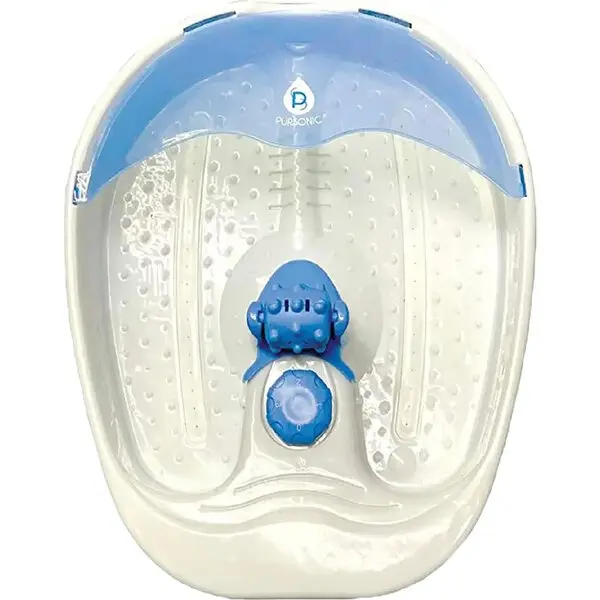 PURSONIC Foot Spa Massager With Tea Tree Oil Foot Salt Scrub - Blue