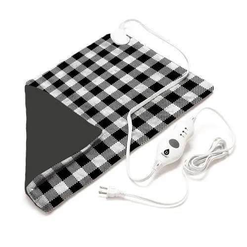 PURSONIC Extra Extra Large Electric Heating Pad - Checkers Pattern