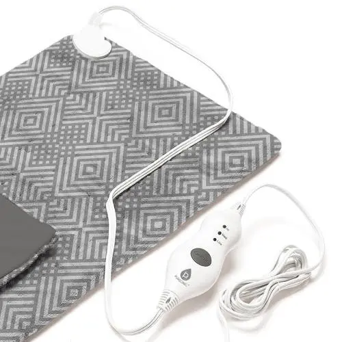 PURSONIC Extra Extra Large Electric Heating Pad - Grey