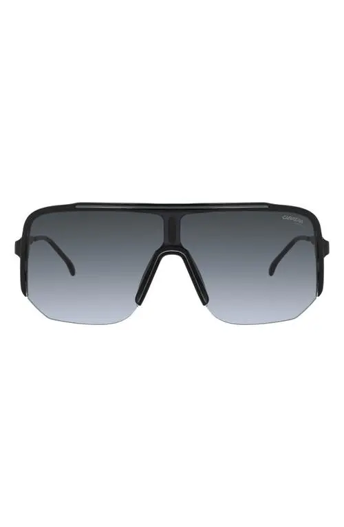 Carrera Eyewear 99mm Oversized Shield Sunglasses - Black Grey/ Dark Grey Sf