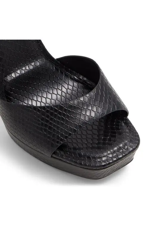 Aldo Medusa Ankle Strap Platform Sandal