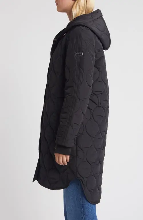 Bcbgmaxazria Onion Quilted Hooded Coat
