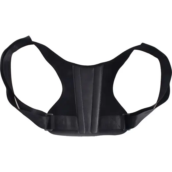 PURSONIC Posture Corrector With Back Support - Black
