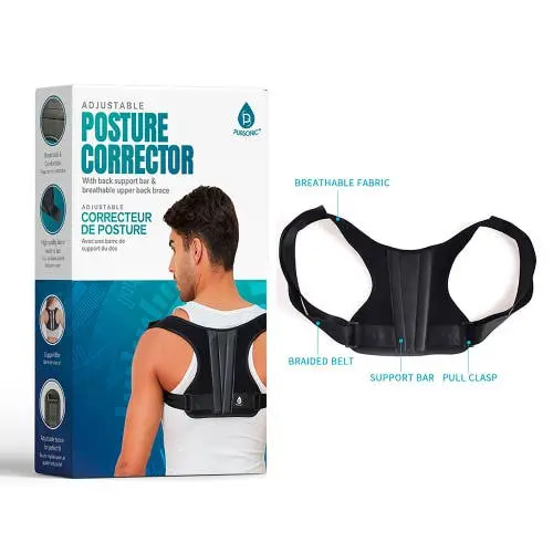 PURSONIC Posture Corrector With Back Support