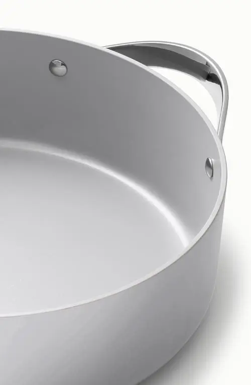 CARAWAY Nonstick Ceramic Rondeau Pan & Lid - Gray