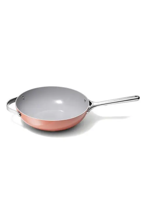 CARAWAY Nonstick Ceramic 12-inch Stir Fry Pan - Perracotta