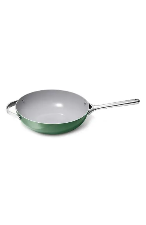 CARAWAY Nonstick Ceramic 12-inch Stir Fry Pan - Sage