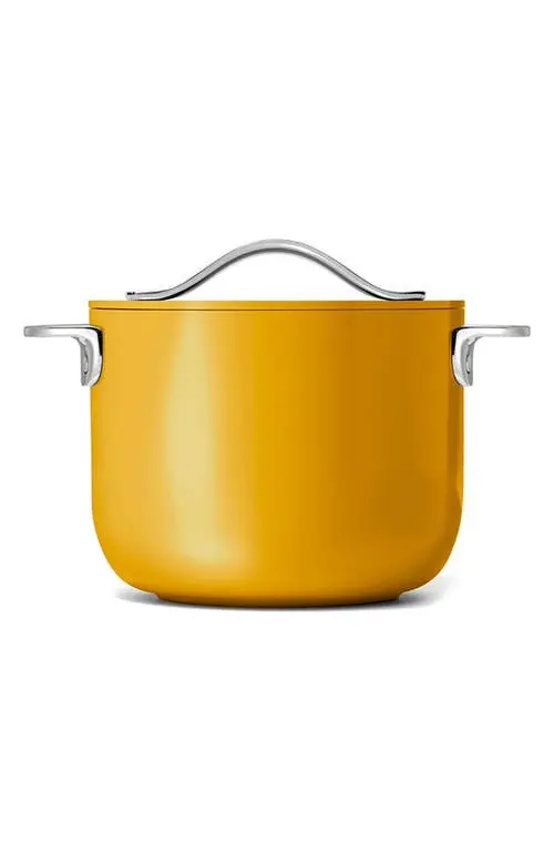 CARAWAY Nonstick Ceramic Petite 2-quart Cooker With Lid - Marigold