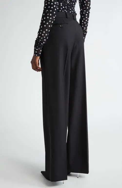 Dolce & Gabbana Wool Flare Leg Trousers