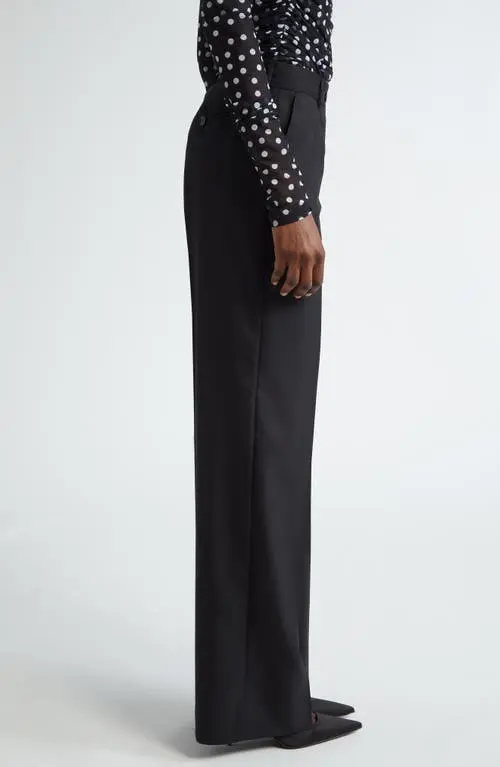 Dolce & Gabbana Wool Flare Leg Trousers
