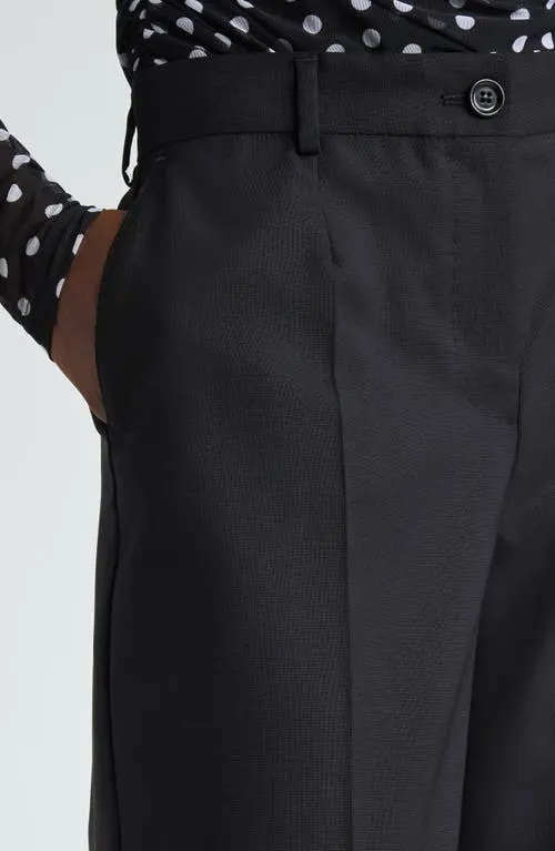Dolce & Gabbana Wool Flare Leg Trousers