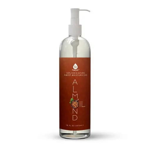 PURSONIC 100% Pure & Natural Sweet Almond Oil - Multicolor