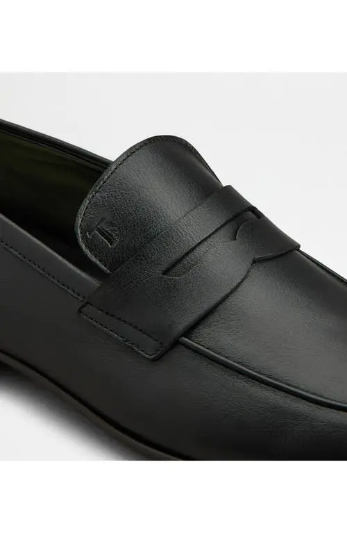 TOD'S Deconstructed Penny Loafer - Nero