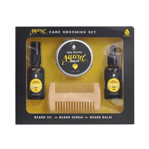 PURSONIC Beard Care Grooming Kit
