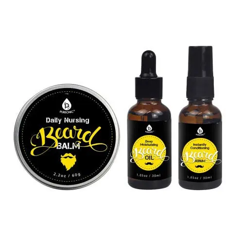 PURSONIC Beard Care Grooming Kit