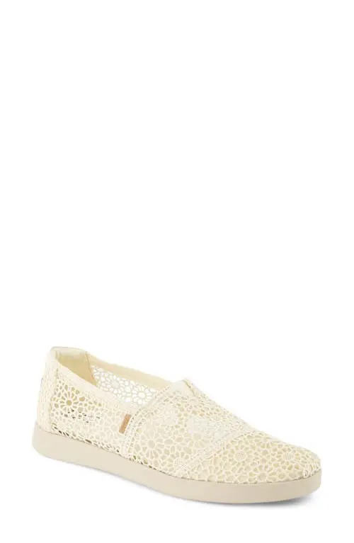 Toms Alpargata Plus Slip-on - Natural Crochet