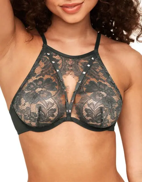 ADORE ME Emmeline Unlined Plunge Bra - Dark Grey