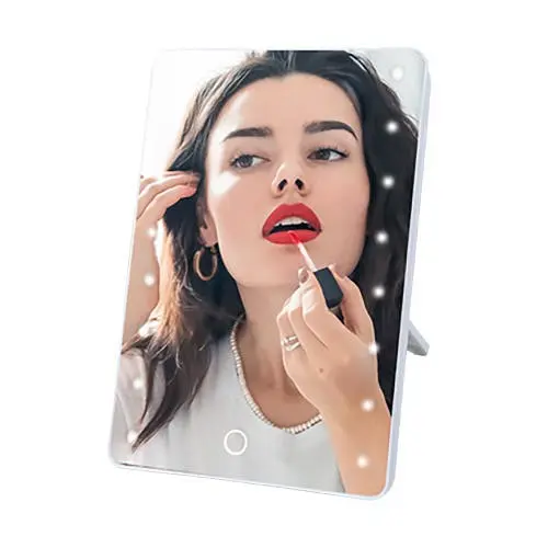 PURSONIC Smart Mirror Touchscreen Makeup Vanity - White