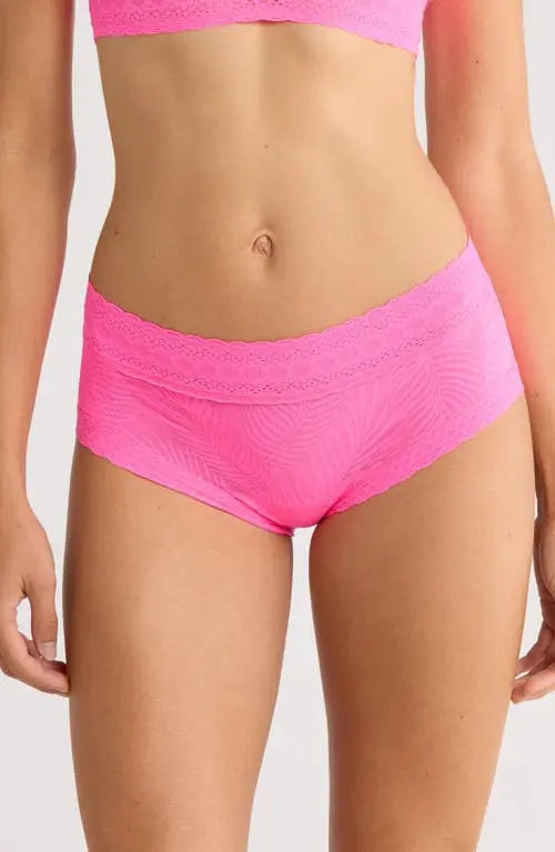 MEUNDIES Allover Lace Hipster Briefs - Knockout Pink