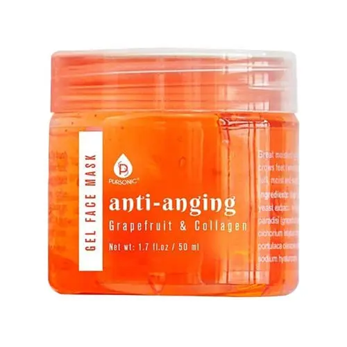 PURSONIC 2-pack Gel Face Mask With Applicator - Multicolor