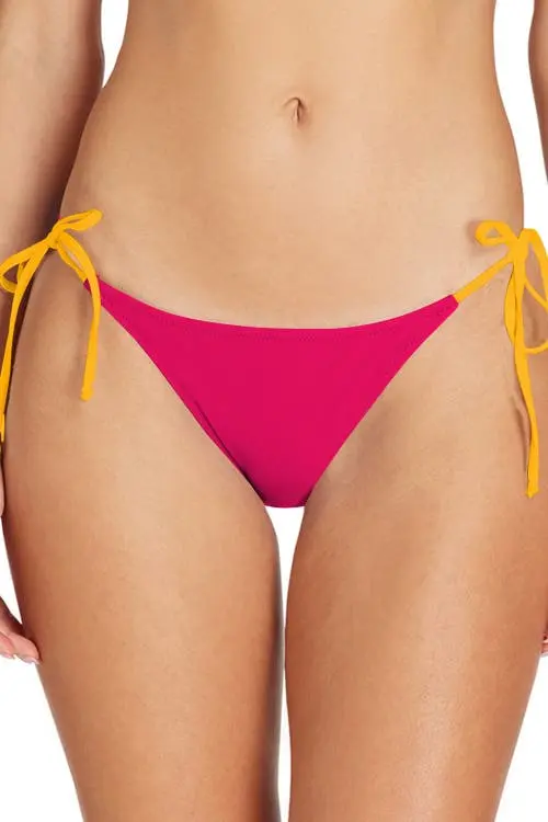 VALIMARE Ibiza Tie Side Bikini Bottom - Fuscia
