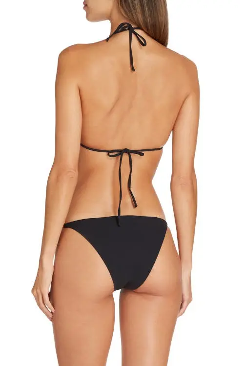 VALIMARE Ibiza Bandage Triangle Bikini Top - Black