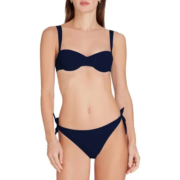 VALIMARE Athens Underwire Bikini Top - Navy Blue