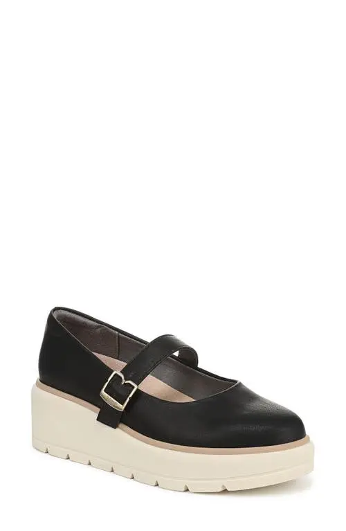 Dr. Scholl'S Mary Jane Platform Loafer - Black Multi