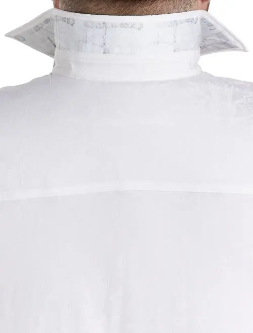 Robert Graham Big & Tall Highland Sport Shirt - White