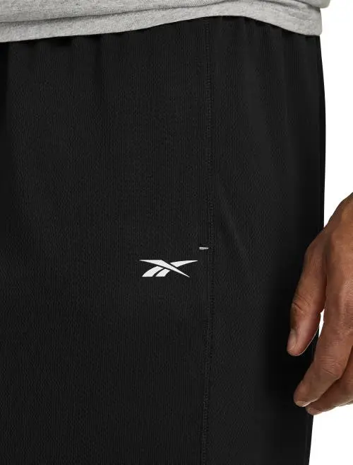 REEBOK Performance Mesh Open-hem Pants - Black