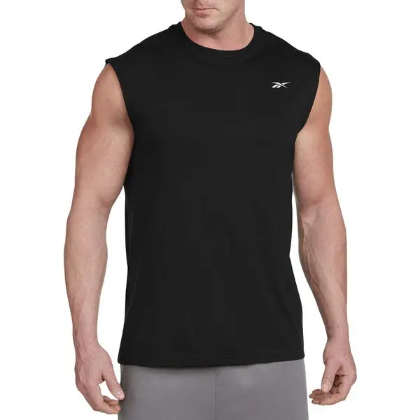 REEBOK Performance Sleeveless Muscle Tee - Black